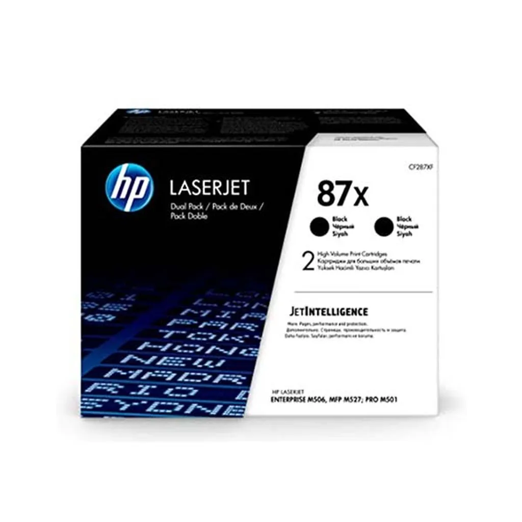 HP CF287X｜87X Black 黑色 原廠高容量碳粉匣-百分百國際有限公司-印表機買賣,印表機,台北印表機買賣,台北印表機,中山區印表機買賣