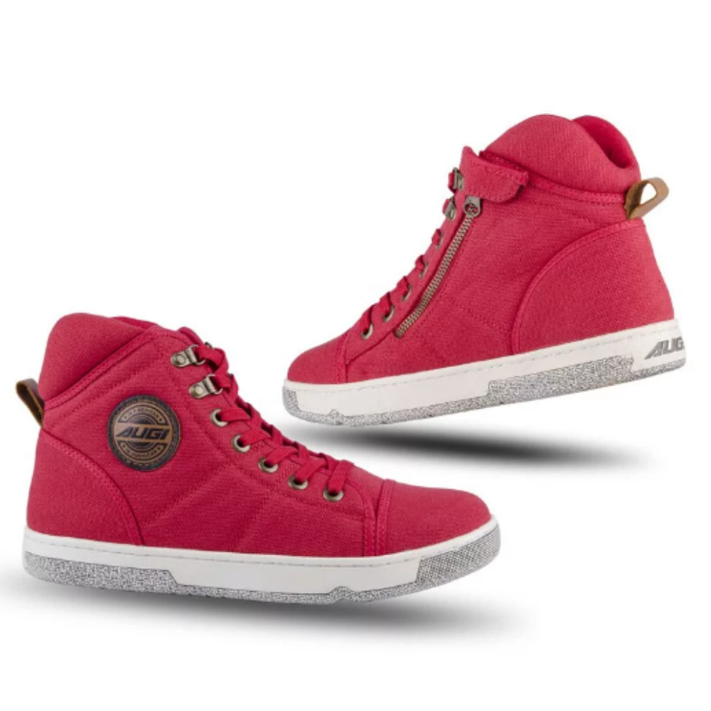 AUGI AU5 休閒 帆布 防摔車靴-速度概念人身部品旗艦館-安全帽,安全帽專賣店,彰化安全帽,彰化人身部品專賣店