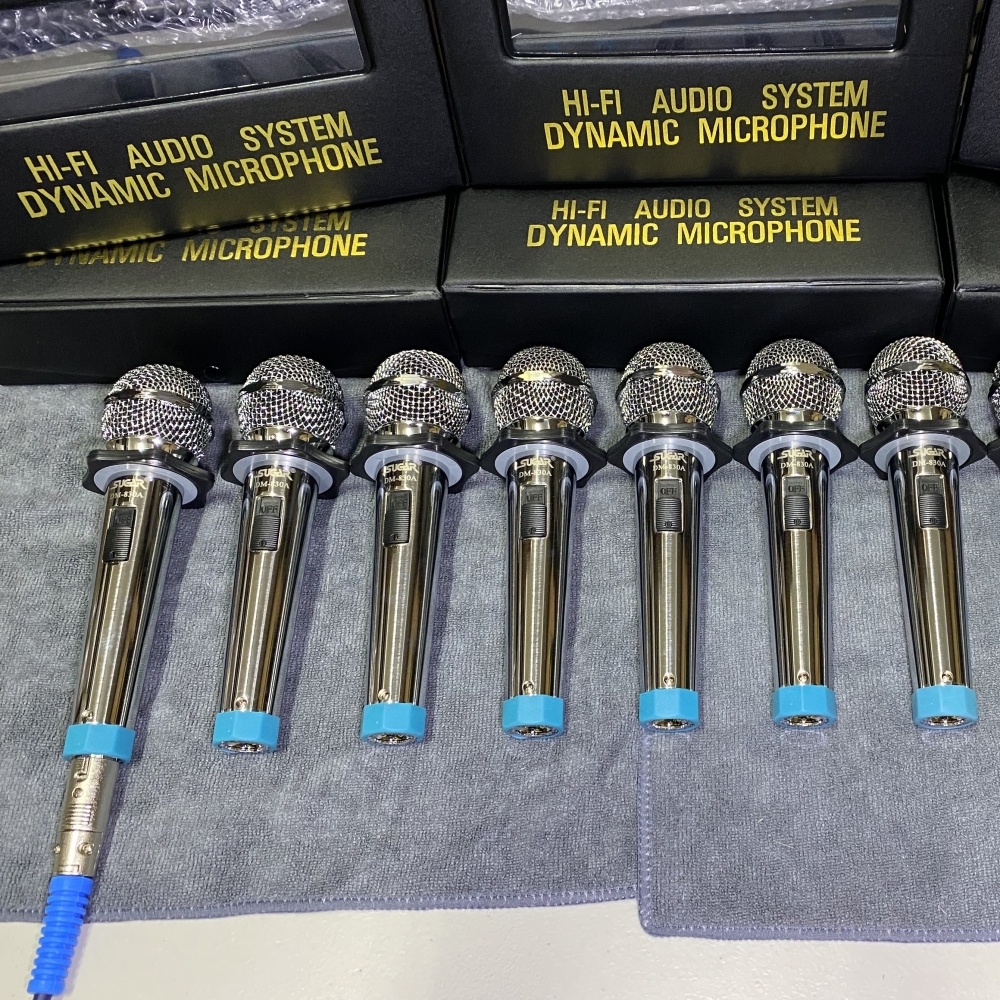 DM-830A 台灣製 營業級有線麥克風 防滾設計 比好樂迪、錢櫃還好唱-震撼影音-高雄音響出租,專業卡拉OK設備,店面音響安裝,廣播工程規劃,音響設備出租